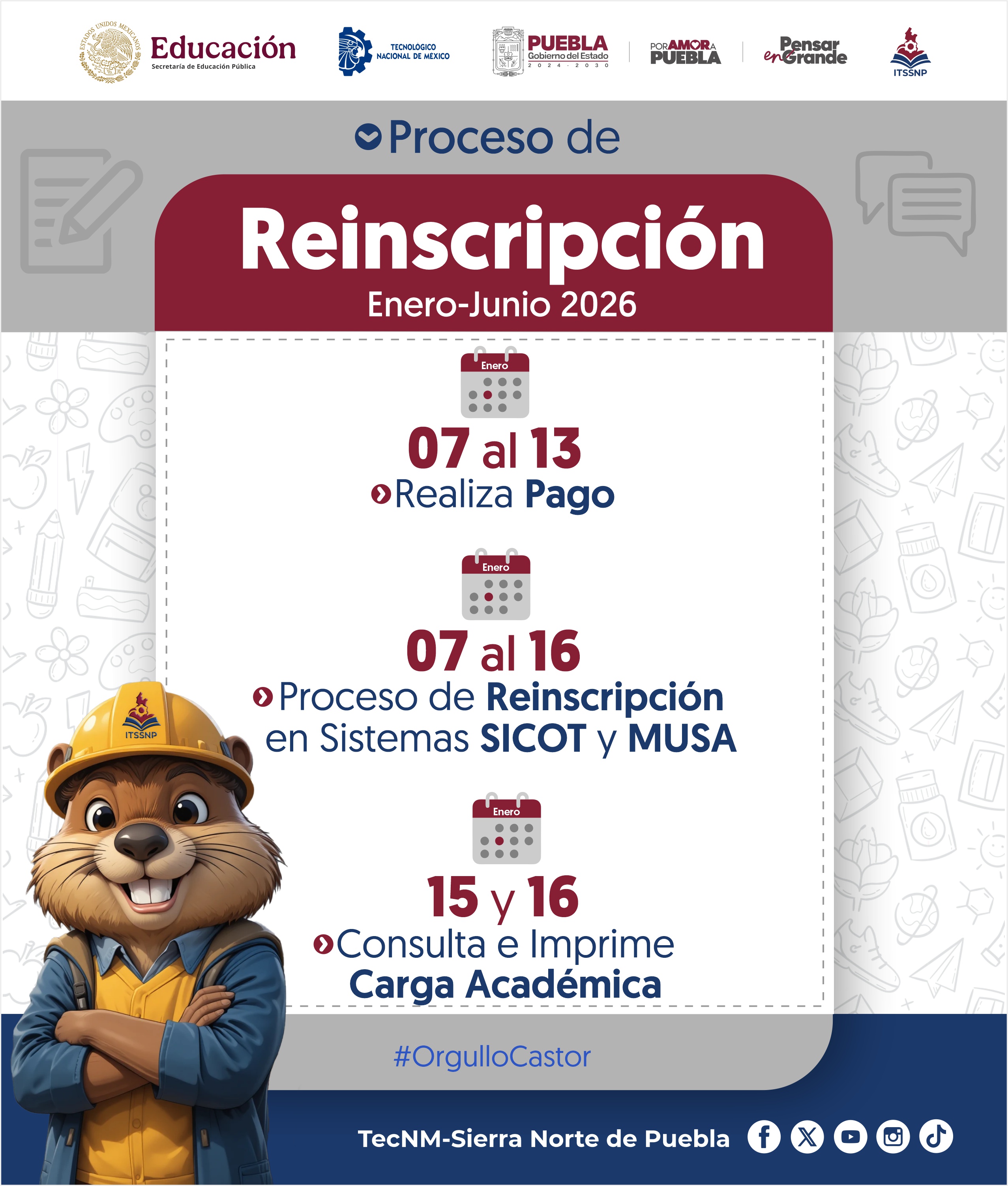 Inicio - Instituto Tecnológico Superior de la Sierra Norte de Puebla